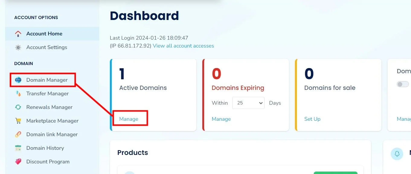 Namesilo域名解析和修改DNS服务器教程